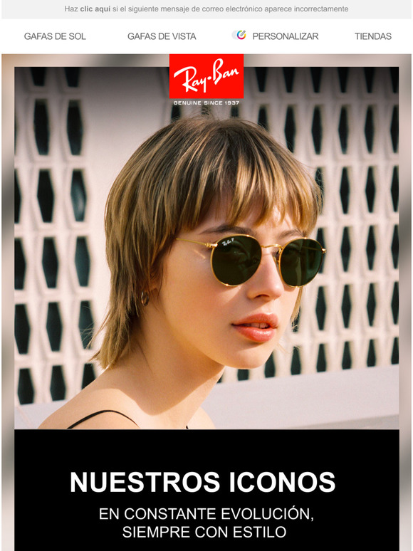 Ray-Ban: Nuestros iconos // En constante evolución, siempre con estilo ...