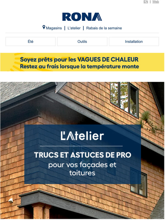 RONA: Que savez-vous sur la façade et la toiture? 🤔 | Milled