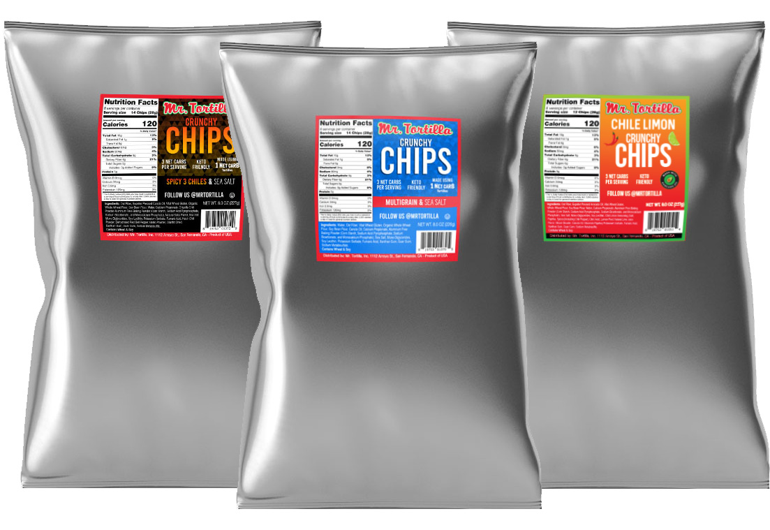 Mr. Tortilla: NEW 3 Amigos Bulk Chips! 37% off for a limited time! | Milled