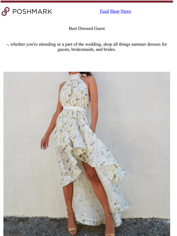 Poshmark: What to wear: summer wedding edition | Milled