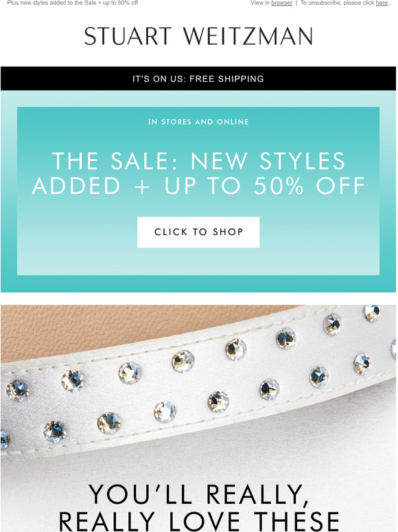 Stuart Weitzman: Shoes You’ll Really, Really Love in 17 Sizes and 3 ...