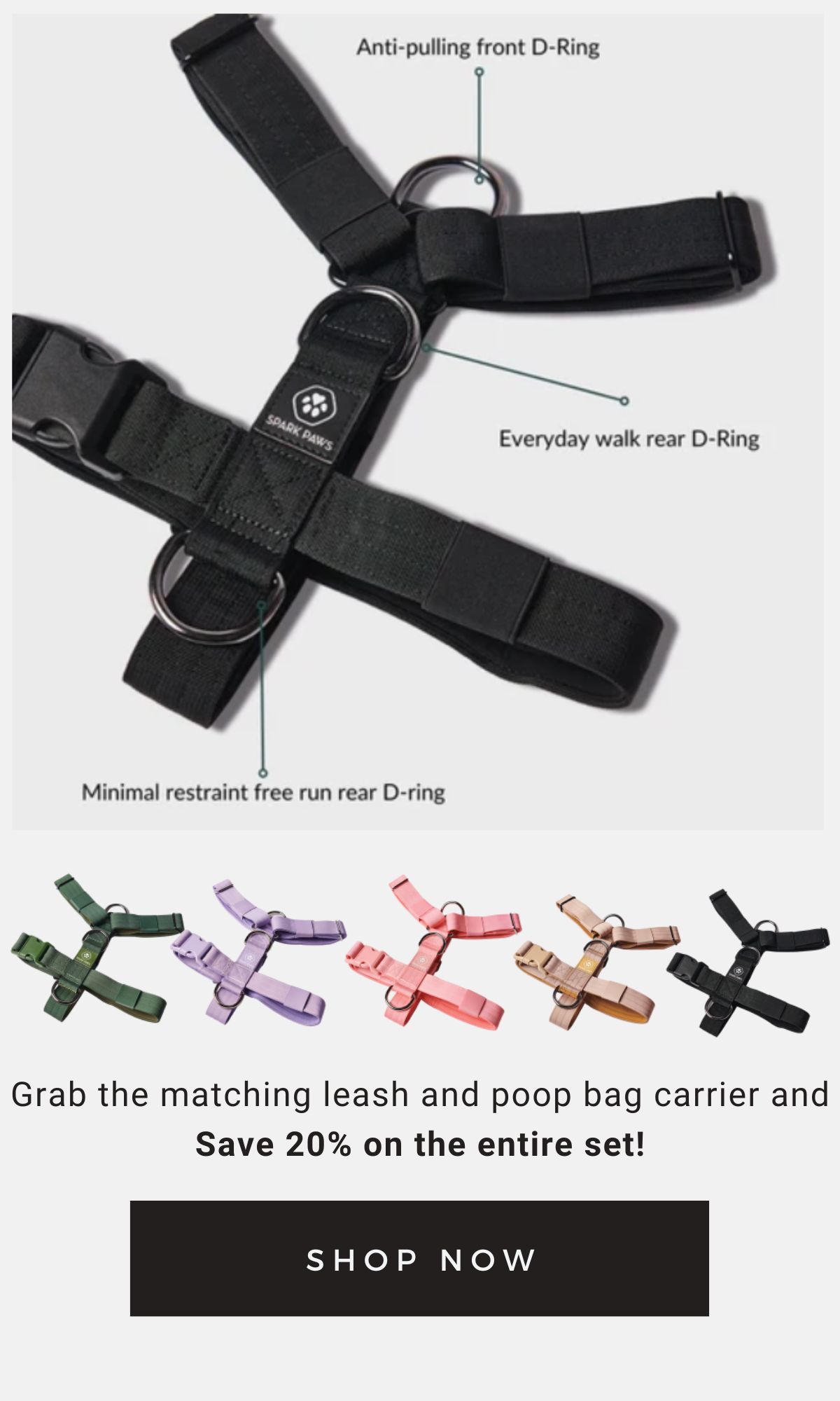 Spark Paws: NEW: The Best Anti-Pulling Harness for Big Dogs 🐶 | Milled