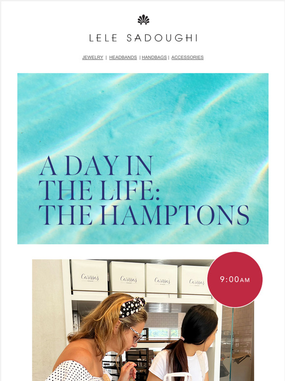 Lele Sadoughi: A Day in the Life of Lele | Milled