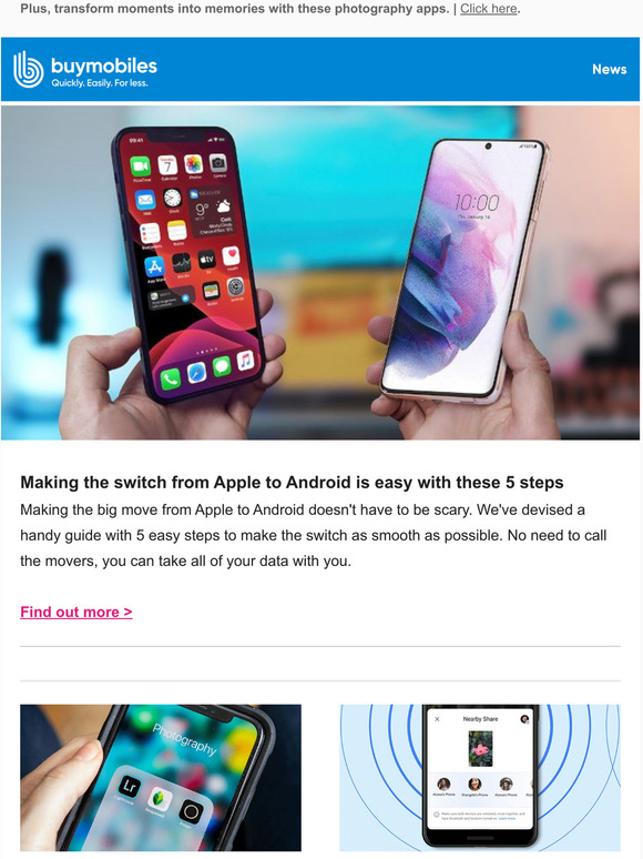 Buymobiles: Did you know it's really easy switching from Apple to ...