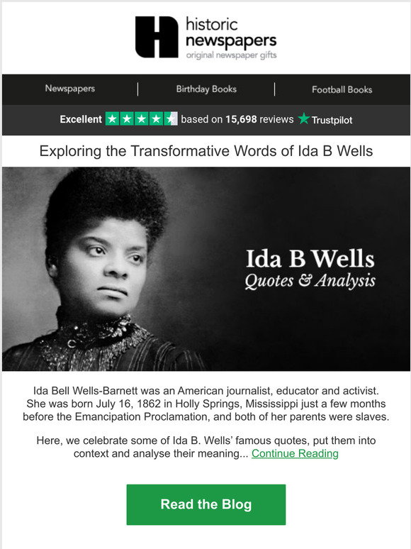 Historic Newspapers: Rediscover: Exploring the Transformative Words of ...