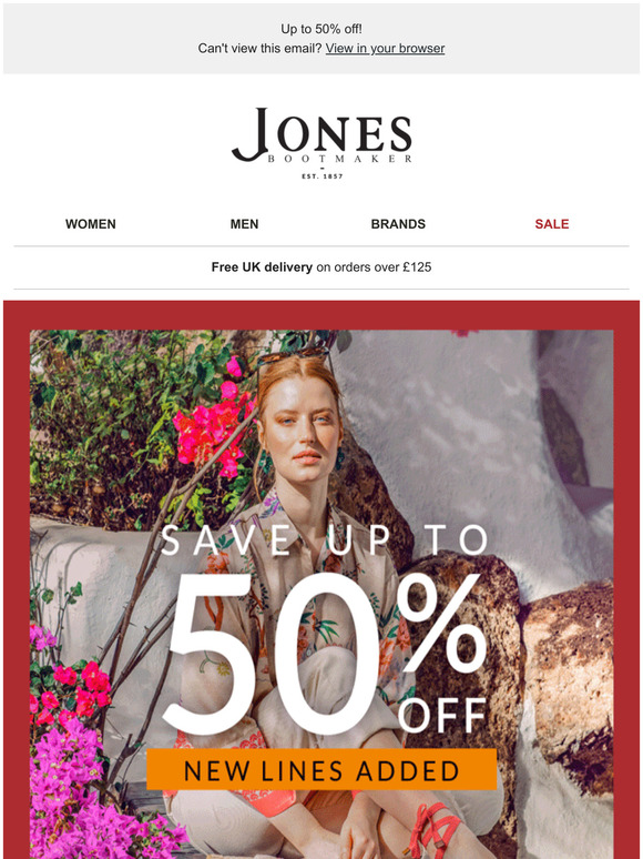 Jones Bootmaker: Best of SALE! 📣 | Milled