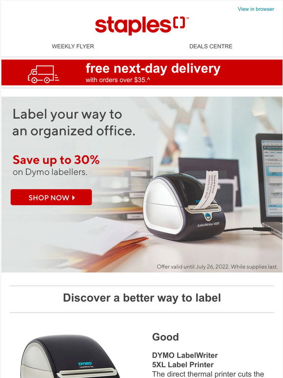 Staples: Discover a better way to label | Milled