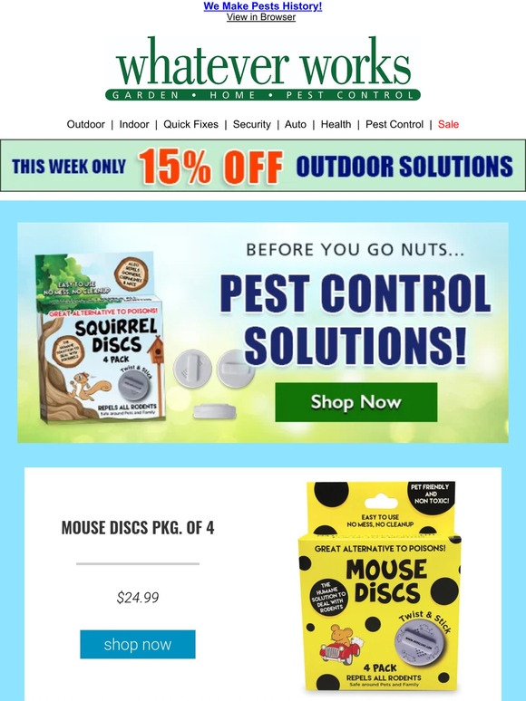 Whatever Works: New Catalog Day - The Latest Innovations Sraight to ...