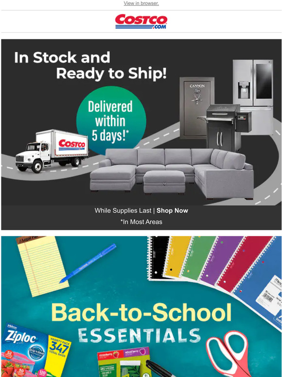 Costco: Back-to-School Essentials, Delivered To Your Door - Shop Costco ...