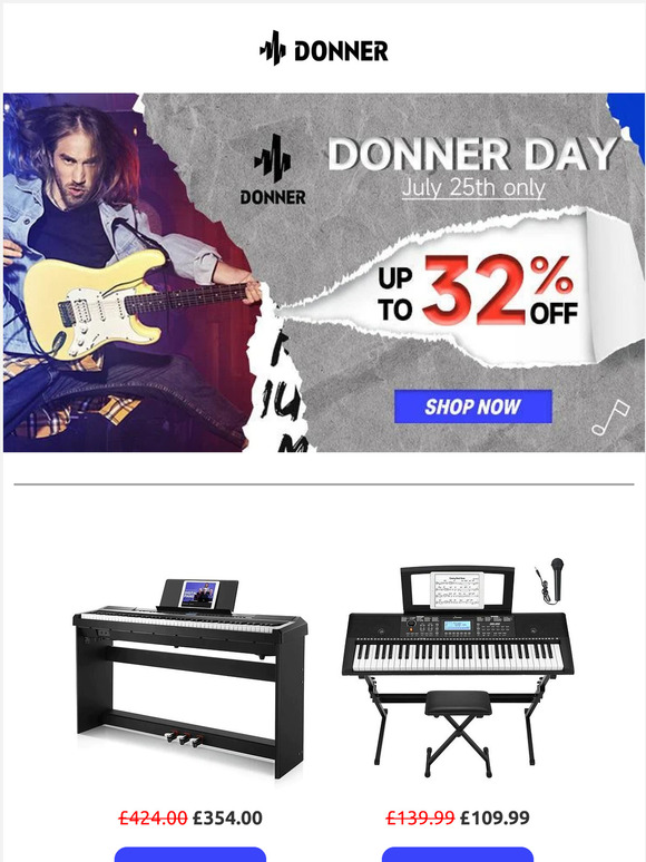 Donner Music: Donner Day is on the go!⭐ | Milled
