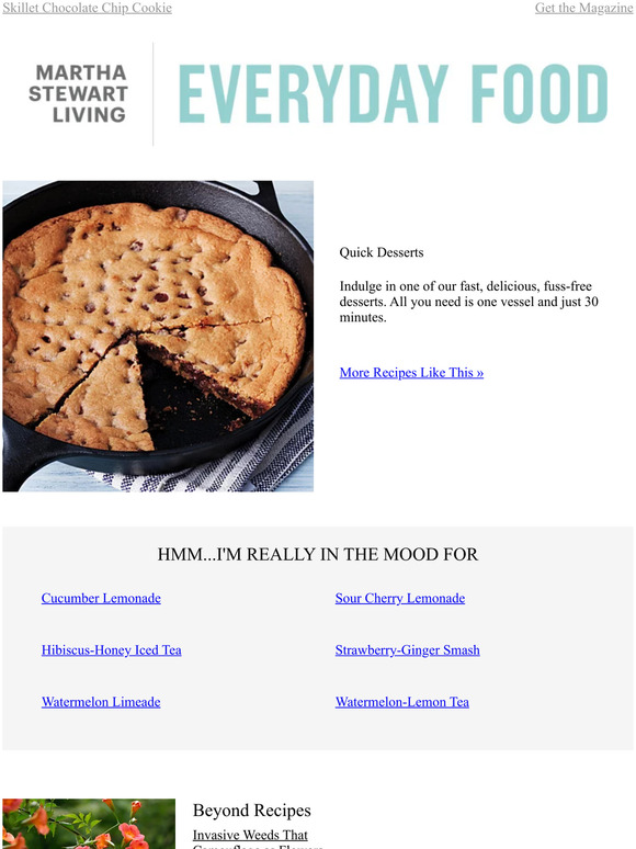 Martha Stewart: One-Pot Desserts You Can Make in 30 Minutes or Less ...