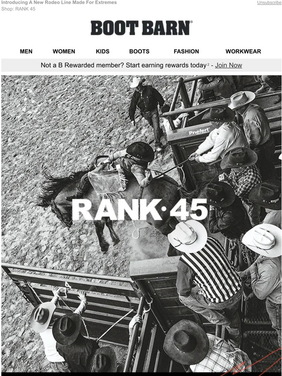 BootBarn.com: RANK 45: The Next Evolution Of Rodeo Gear | Milled