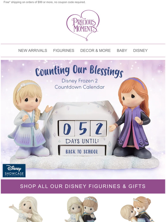 Precious Moments: Count Down The Days With Our Disney Frozen 2 ...