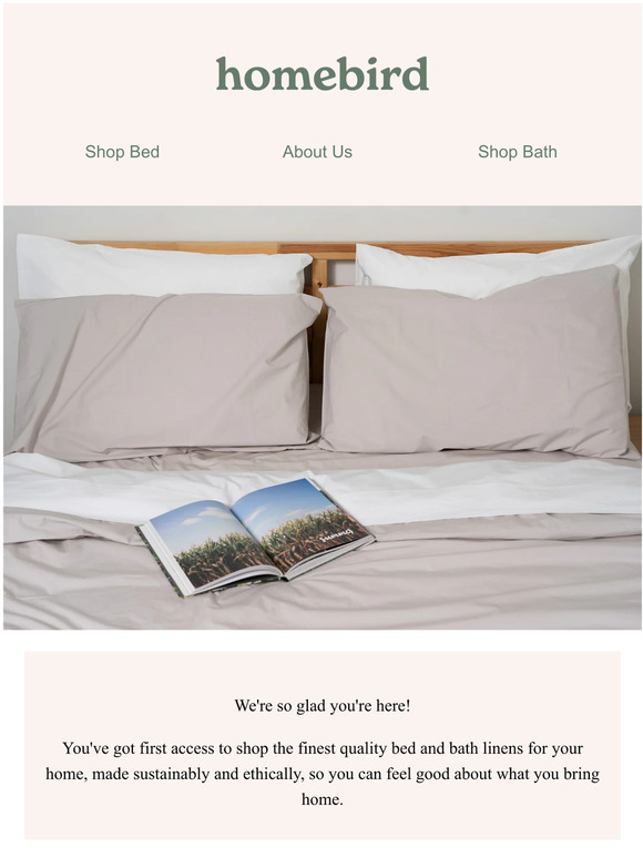 Homebird: Welcome to the Homebird family! | Milled