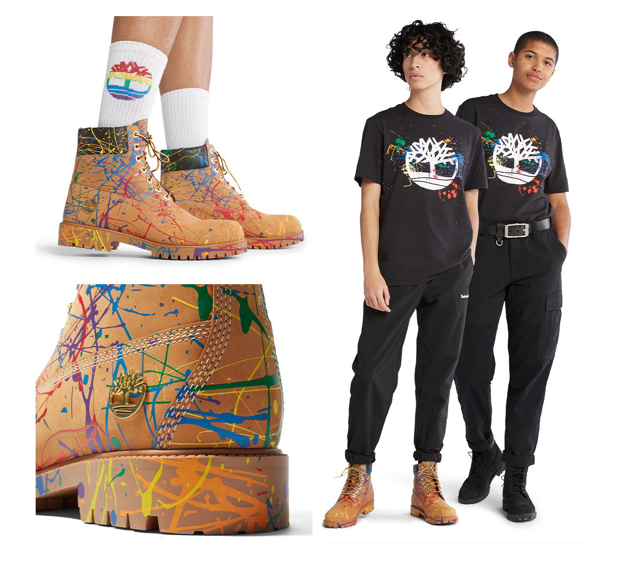 Timberland: The all-new Paint Splash collection is here! | Milled