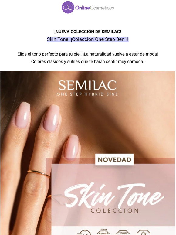 Online Cosmeticos: 🆕 ¡Nueva colección de SEMILAC! SKIN TONE | Milled