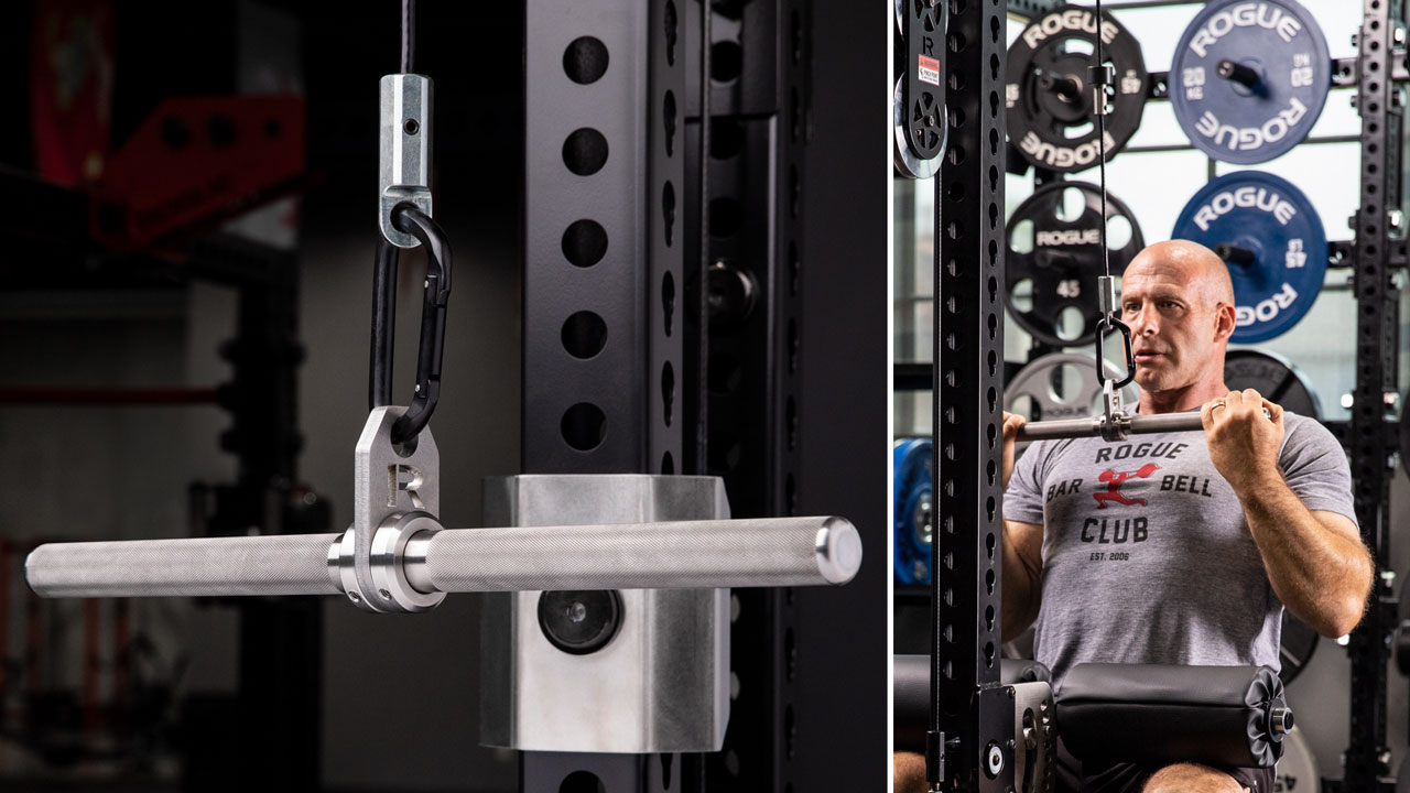 Rogue Fitness: Just Launched: Rogue Stainless Straight Lat Bar, Rogue ...