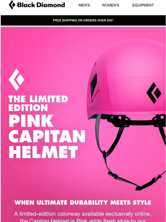 Black Diamond Equipment: NEW Color! Our Top-Selling Capitan Helmet | Milled