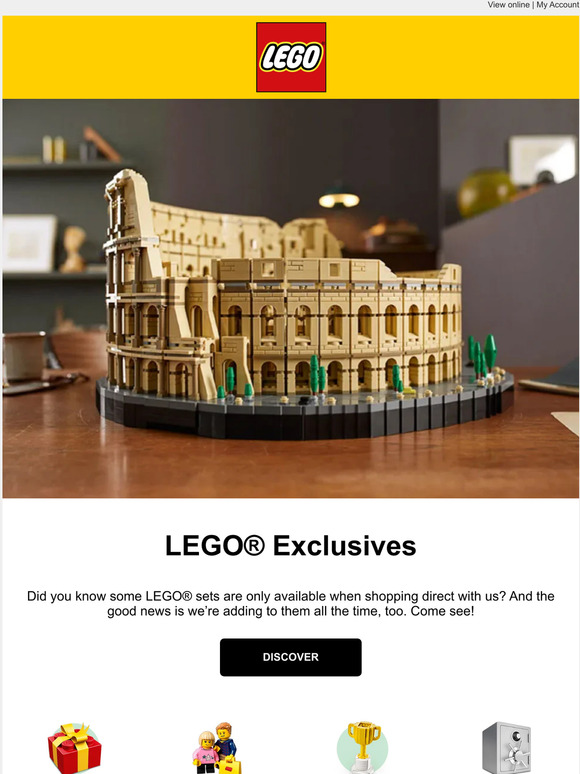 LEGO Shop Email Newsletters: Shop Sales, Discounts, and Coupon Codes