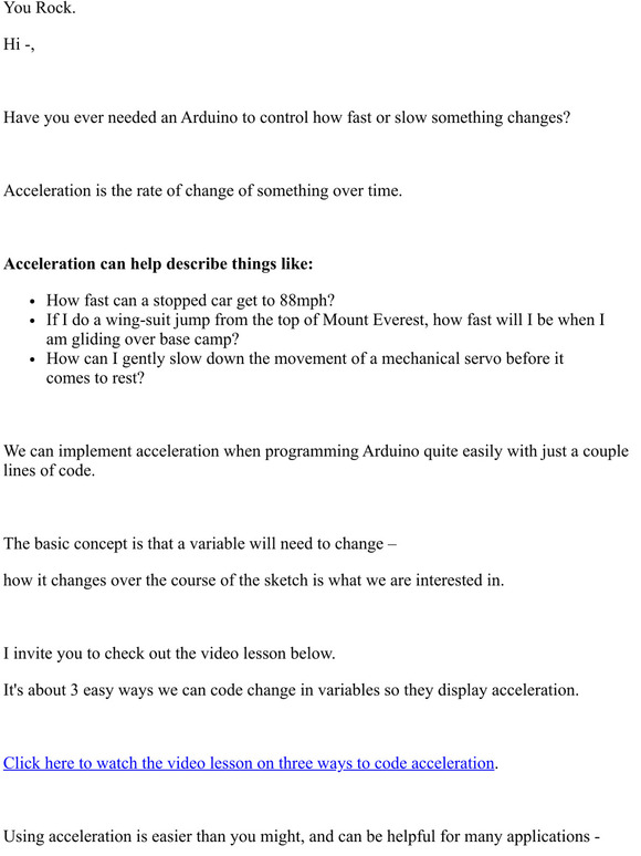 Programming Electronics Academy 3 Simple Ways To Use Acceleration In An Arduino Program Milled
