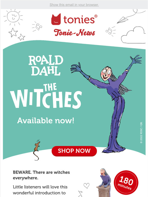 Tonies UK: BEWARE! The Witches are on the Toniebox 🐀 | Milled