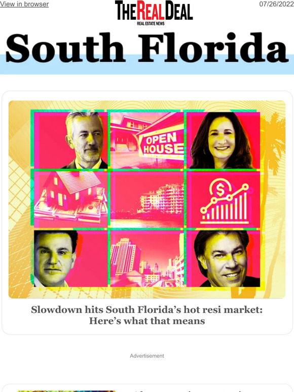 The Real Deal: Here's what the slowdown means for South Florida’s resi ...