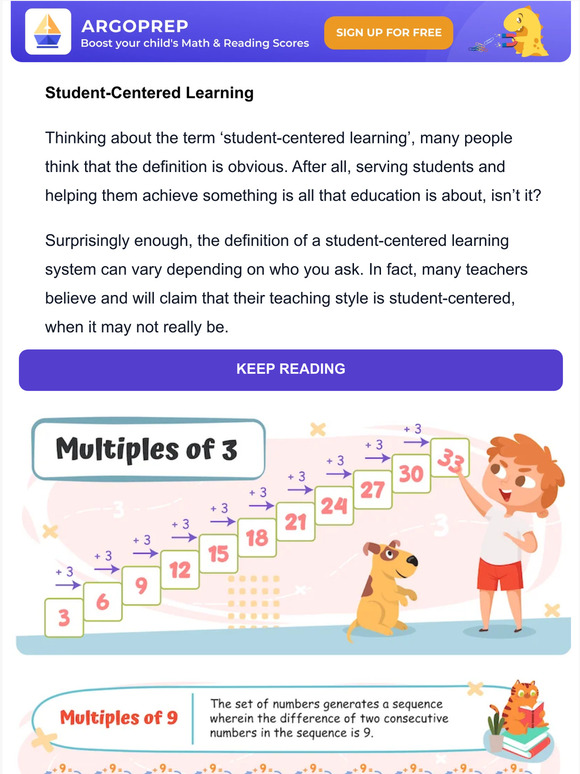 ArgoPrep: How do you define student-centered learning? 🤔 | Milled