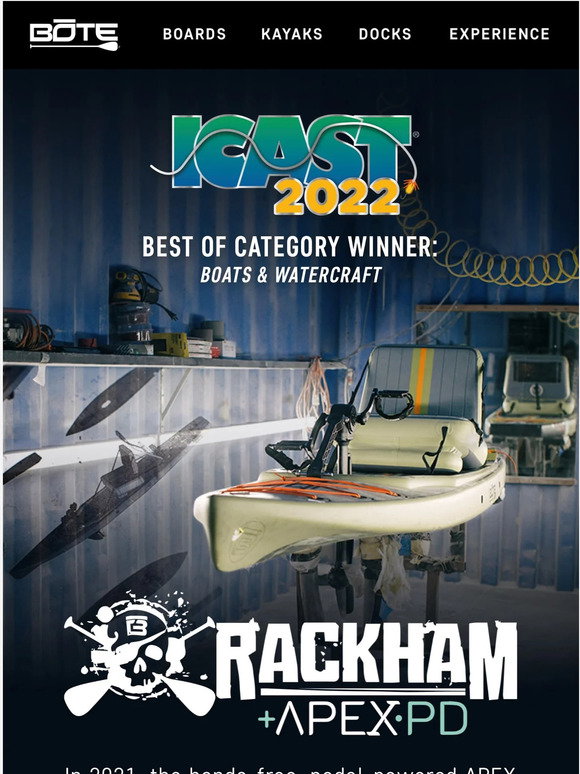 BOTE: The Award Winning BOTE Rackham + APEX•PD | Milled