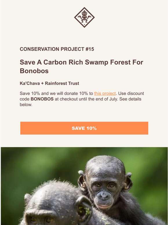Ka'Chava: Save Money. Save Bonobos. | Milled