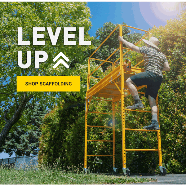 Trade Tested: Portable scaffolding - level up 👆 | Milled