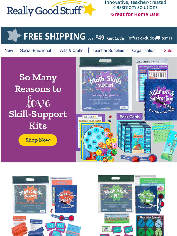Really Good Stuff: Learning resources by age, grade & subject! | Milled