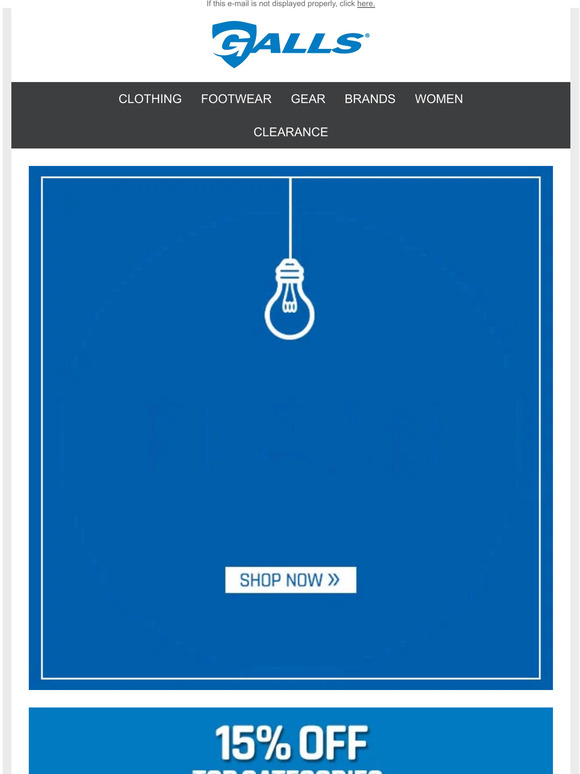 Galls: After Hours ⚡ Flash Sale | Milled