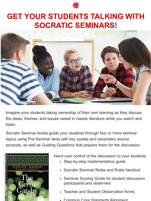 Teacher's Discovery: Get Your Students Talking with Socratic Seminars ...