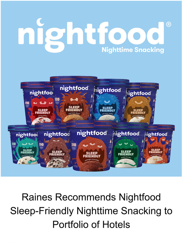 Nightfood: Raines Recommends Nightfood Sleep-Friendly Nighttime ...