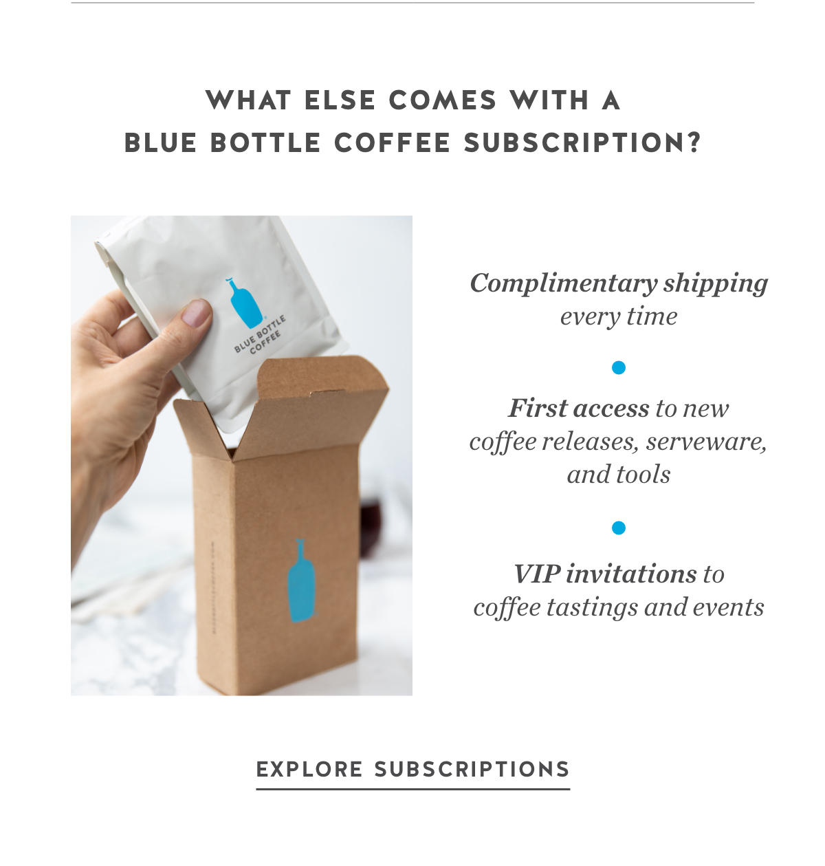 Blue Bottle Coffee: Indulge Now and Get $10 Off A New NOLA Subscription ...