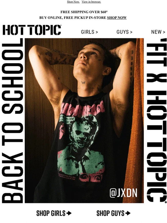 Hot Topic: Everything you need to create your Back to School looks | Milled