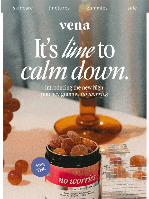 Vena CBD: Introducing NEW No Worries Gummies 🙌 | Milled