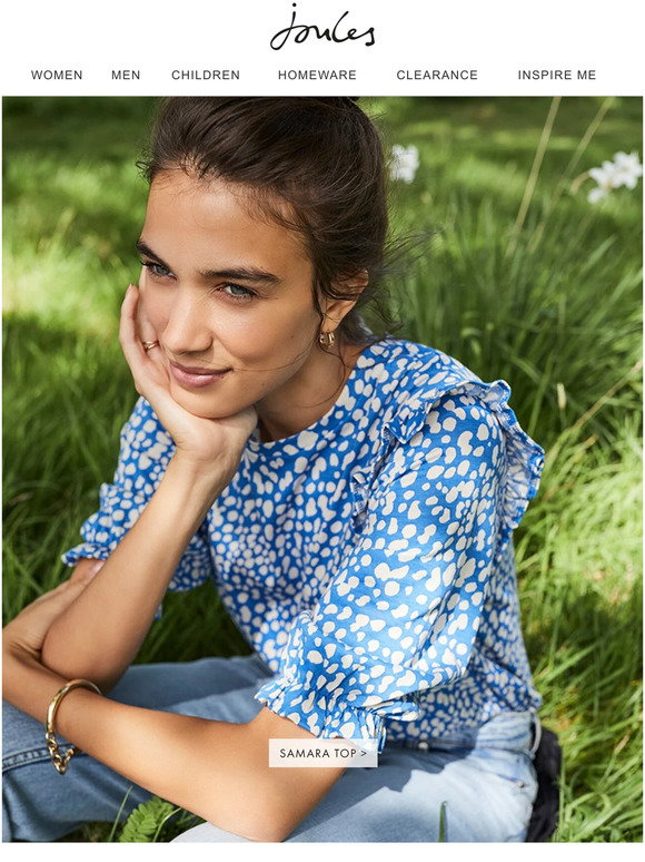 Joules: It’s our best-selling top (but with short sleeves). | Milled