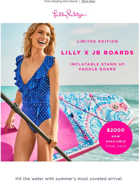 Lilly Pulitzer Paddle Board