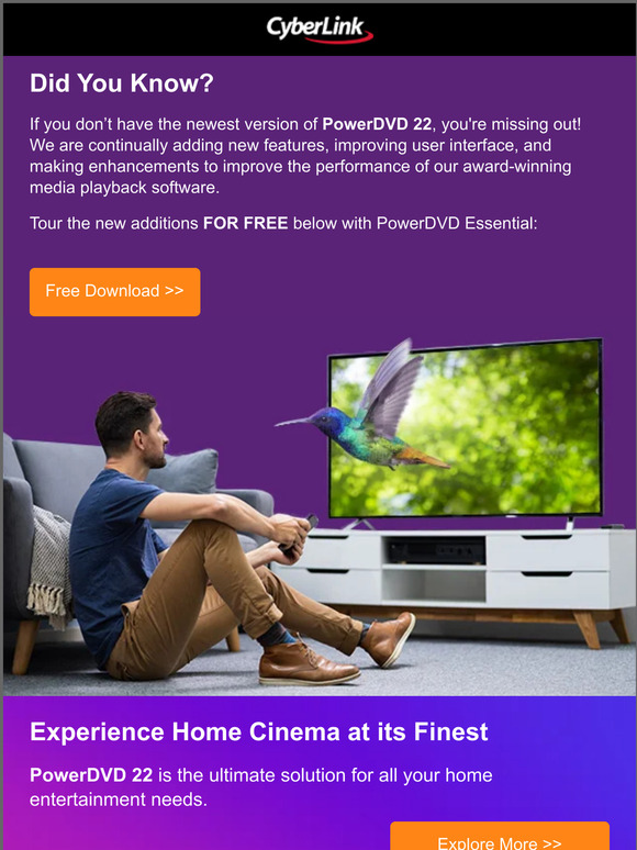 CyberLink: Download the Latest Version of PowerDVD to Access New ...