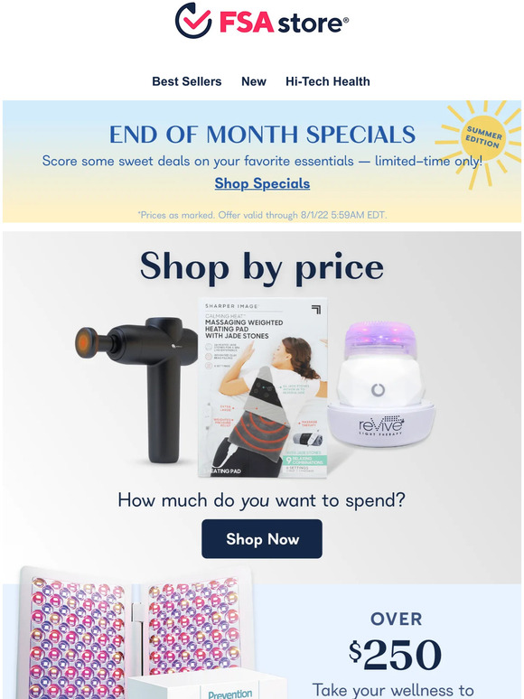 FSA Store: Spend just the right amount | Milled