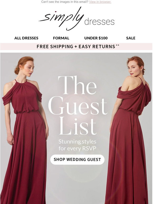 Simply Dresses: New wedding guest looks have landed 😍 | Milled