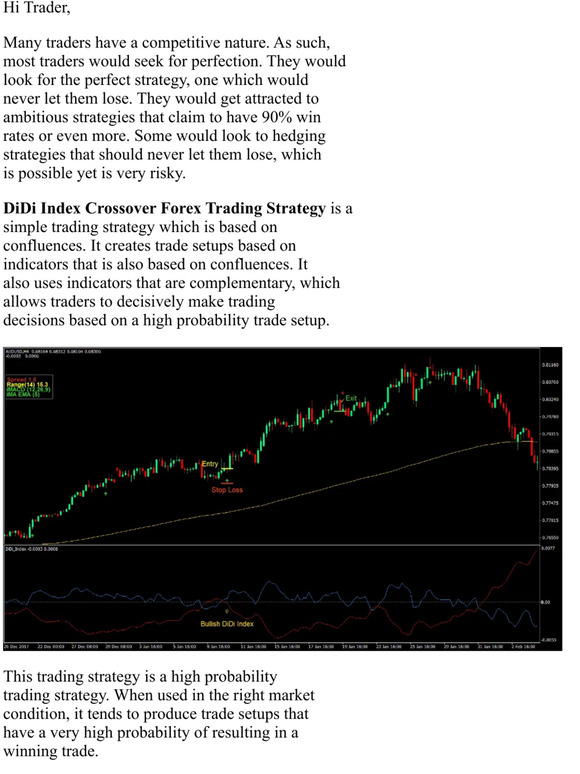 Forex MT4 Indicators: [New] DiDi Index Crossover Forex Trading Strategy ...