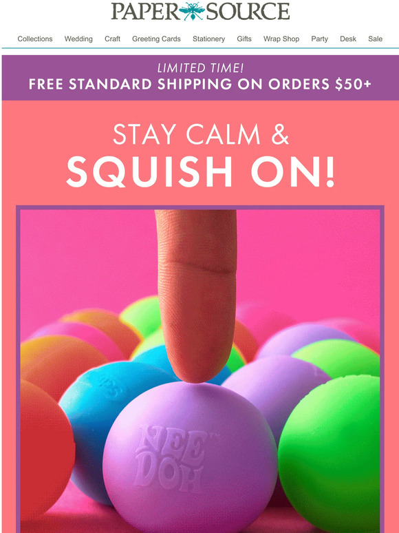 Paper Source: Squish, Squash, Poke & Pop! | Milled