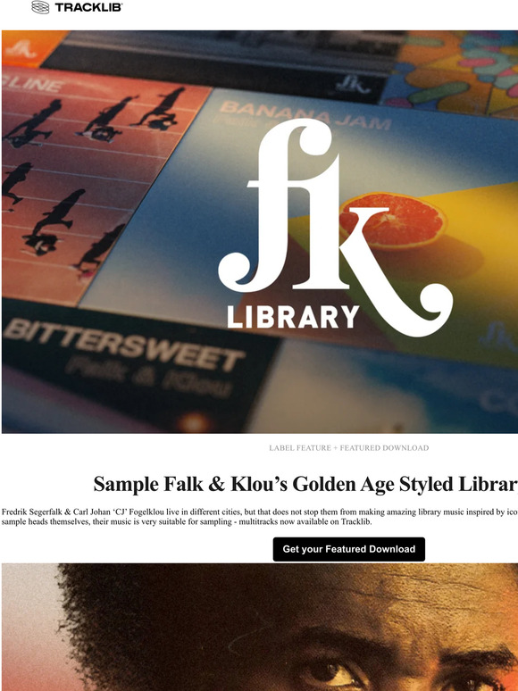 Tracklib: Falk & Klou — Vintage style Library music with Nordic feeling | Milled