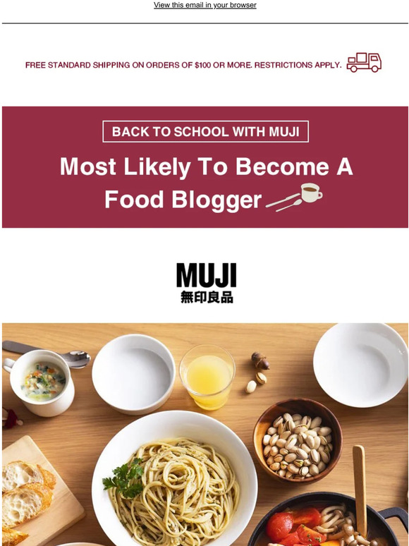 MUJI: Get Ready For Back To School With MUJI! | Milled