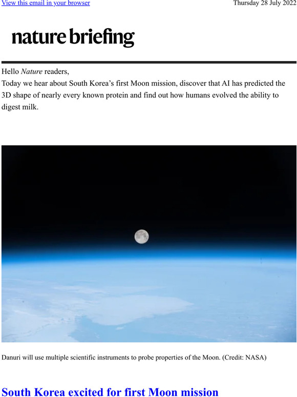 Nature: AI predicts the shape of nearly every known protein | Milled