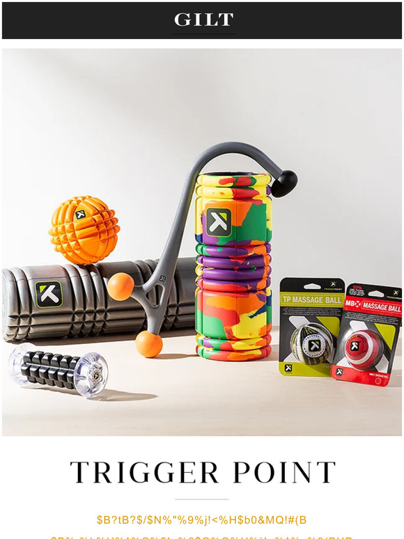 Gilt: 【TRIGGER POINT】数多くのアスリートも愛用するセルフケア製品 | Milled