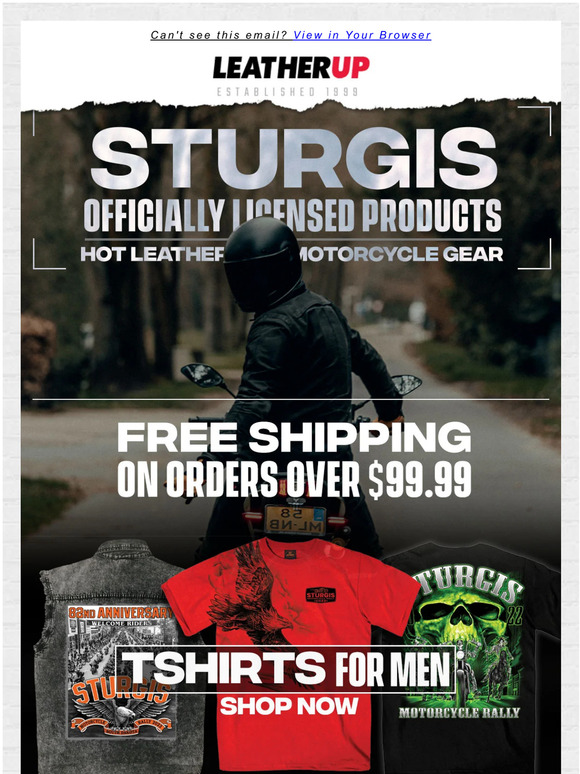 LeatherUp: Sturgis Officially Licensed Products! | Milled