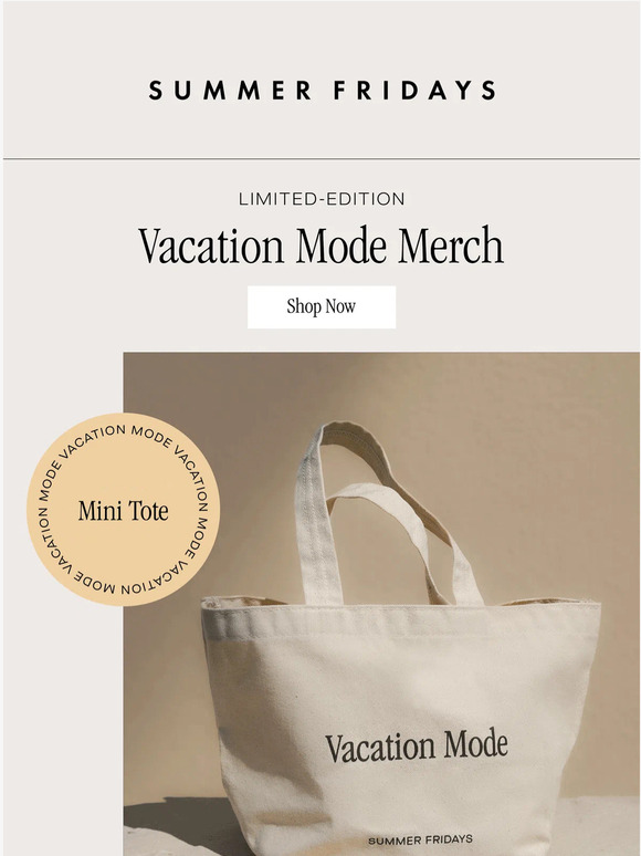 Summer Fridays: Limited-Edition Vacation Mode Merch! ☀️ | Milled